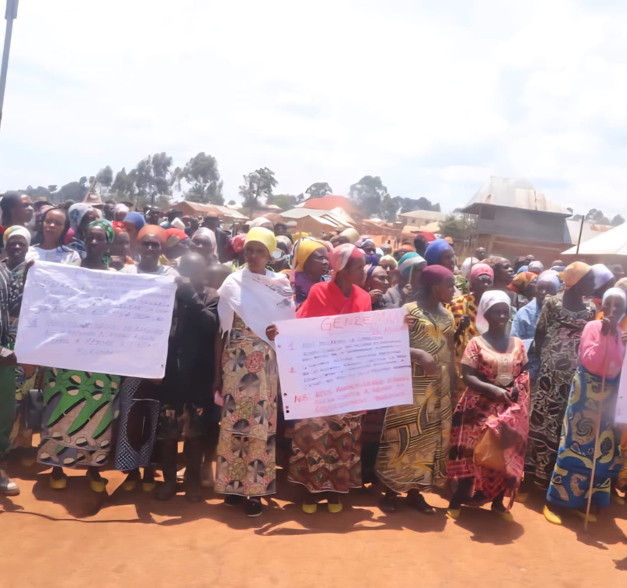 DRC – Minembwe : protest against the Burundian army - SOS Médias Burundi